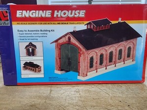 Engine House Indiana HO Scale Model Railroad Buildings, Tunnels ...