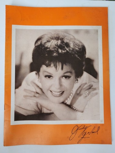 Signed " The Stiry Of Judy Garland" Program Publishing | eBay