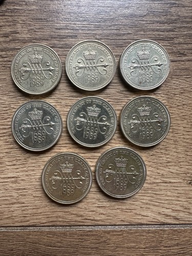 1989 CLAIM OF RIGHTS £2 TWO POUNDS Coins (8) | eBay