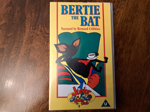 RARE BERTIE THE BAT VHS VIDEO NARRATED BY BERNARD CRIBBINS | eBay UK