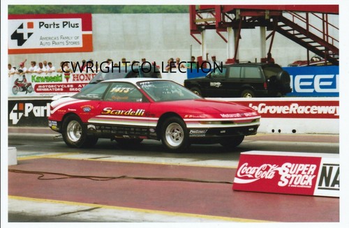 Vintage NHRA Drag Racing-Scardelli-1994 Ford Probe-1994 S/SNationals ...