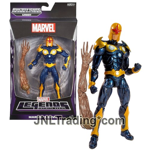 NEW 2013 Marvel Legends Infinite 7" Figure - MARVEL's NOVA with Groot ...