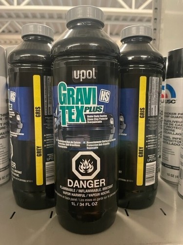 U-Pol Products 0723 GRAY GRAVITEX Plus HS Stone Chip Protector - 1 ...