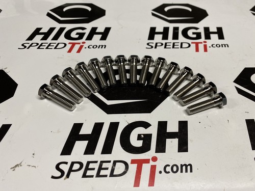 Sprint Car Titanium wheel center bolt kit 15pc 5/16-24 X 1.25” Hub Weld ...