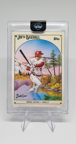 2023 Topps X Bob Ross The Joy Of Baseball Shohei Ohtani #1 | eBay