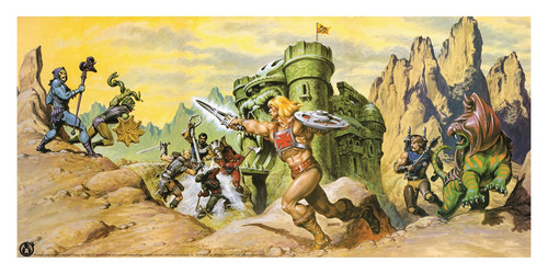 He-Man Masters Of Universe by Earl Norem Ltd Edition x/250 Poster Print ...