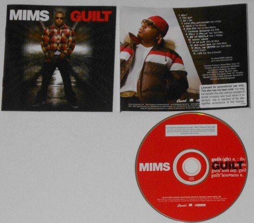 Mims - Guilt - U.S. promo label cd | eBay