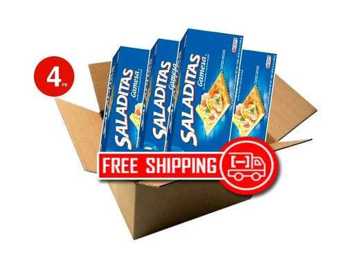 4 PK - Gamesa Saladitas Saltine Crackers, 0.38 oz, 48 Count | eBay