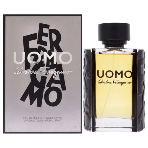 Uomo by Salvatore Ferragamo cologne for men EDT 3.3 / 3.4 oz New in Box ...