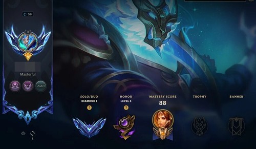 LEAGUE OF LEGENDS DIAMOND 1 ACCOUNT 15 SKINS LEVEL 59 HONOR LEVEL 4 | eBay