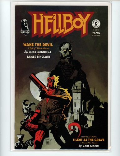 Hellboy: Wake the Devil #1 Mike Mignola Dark Horse Comics 1996 | eBay