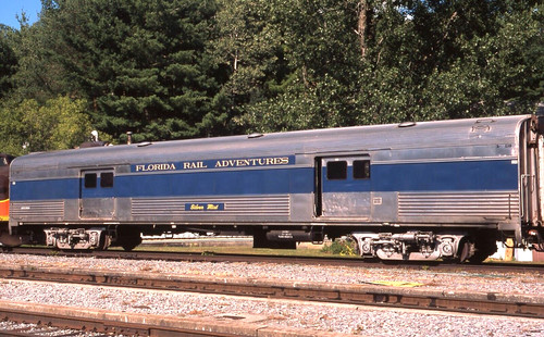 Original Slide: SLRG 1240 Florida Rail Adventures Baggage / HEP - "Silver Mist" | eBay