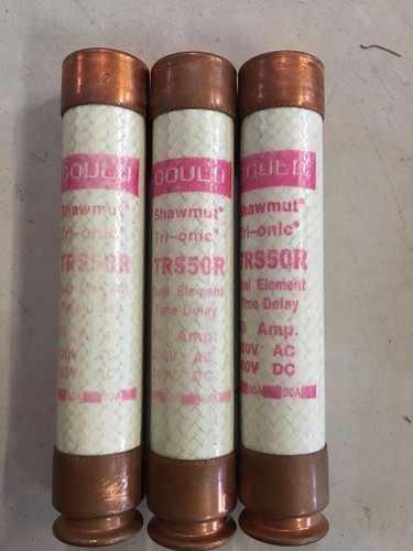 TRS50R Gould Shawmut 50A Fuse (lot of 3) | eBay