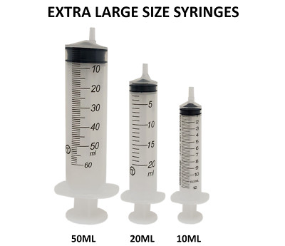 Large Plastic Syringe for sale | eBay UK