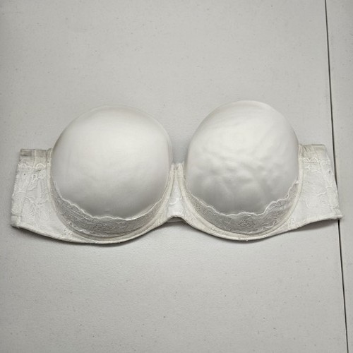 Torrid Curve Women Bra 44DDD White Push Up Underwired Lace Strap READ ...