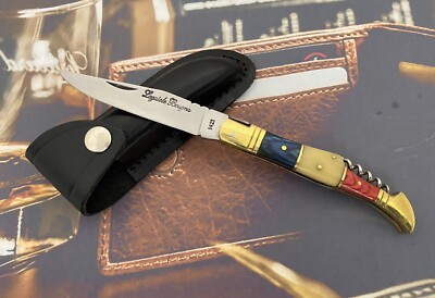 Laguiole Knife Corkscrew In Collectible Vintage Factory Manufactured ...