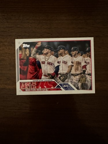 2023 Topps Baseball Boston Red Sox Team Set Series 1 2 and Update | eBay