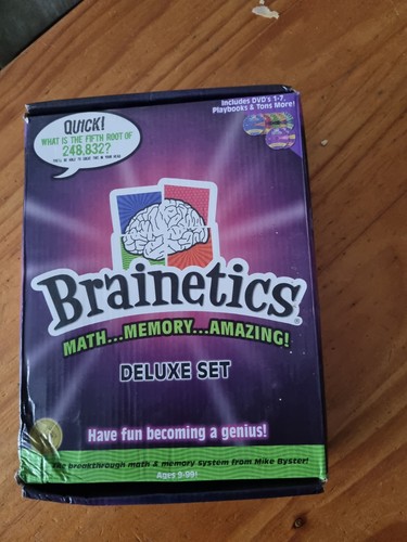 Brainetics Maths Memory Amazing - DELUXE SET - DVDs 1-7 New & Sealed ...