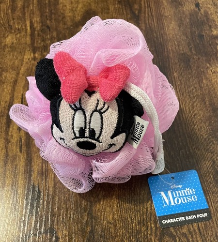Minnie Mouse Bath Loofah~Character Loofah~Microfiber~Pink~Disney~New ...