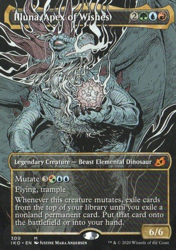 MTG IKORIA LAIR OF BEHEMOTHS ILLUNA APEX OF WISHES SHOWCASE MYTHIC RARE ...