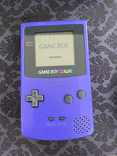 Nintendo GAMEBOY COLOR Console Grape Edition - WORKS + Original GREAT ...