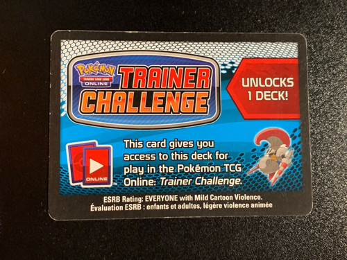 Pokemon TCG Live Digital Code Card - Furious Knights Trainer Challenge ...