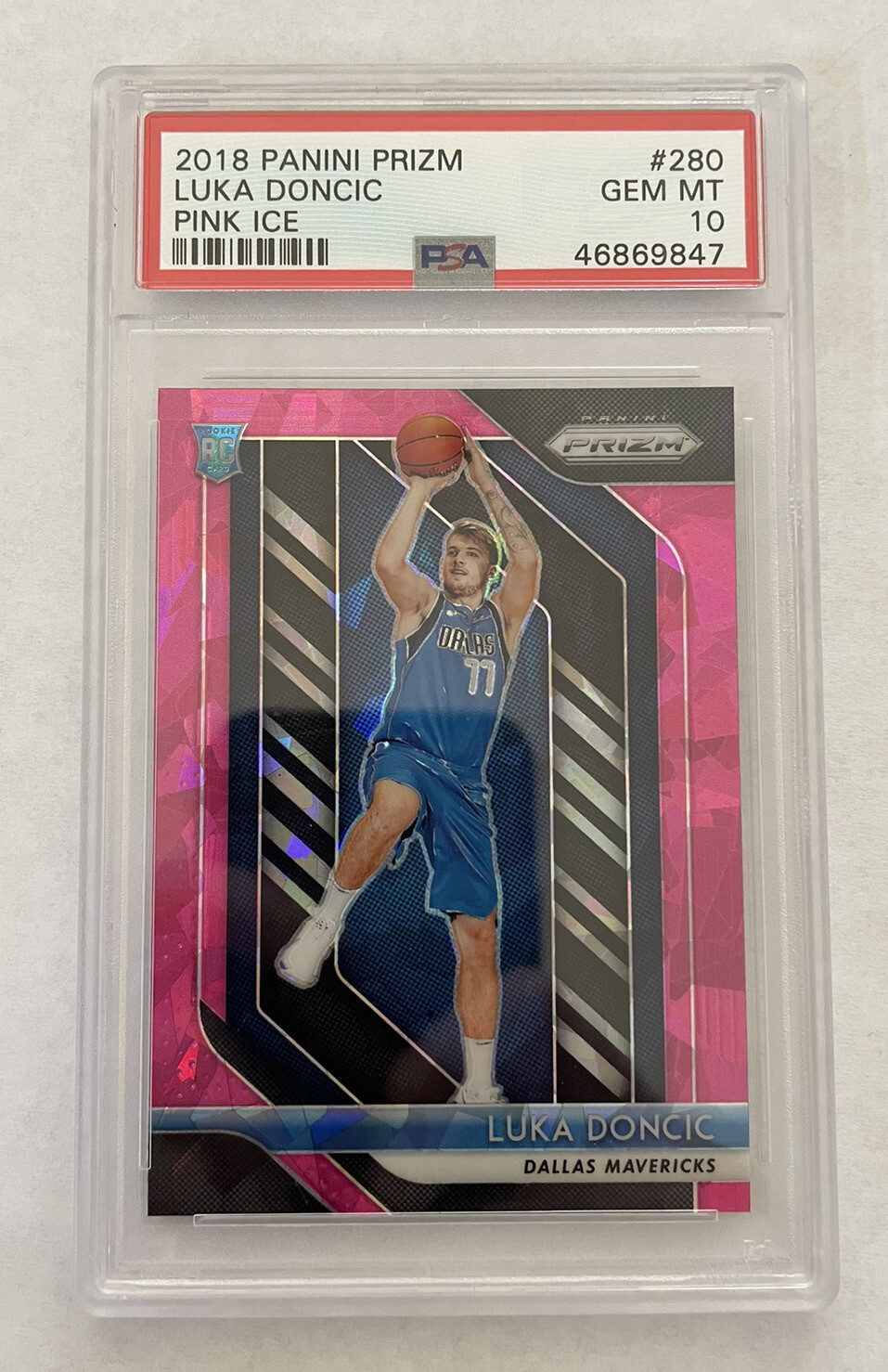 Luka Doncic 2018 Prizm #280 Pink Ice Price Guide - Sports Card Investor