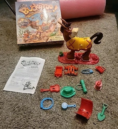 2004 Buckaroo Board Game by Milton Bradley Complete in Great Condition ...