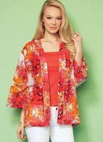 Simplicity Sewing Pattern 9113 Misses 16-24 Loose Tunic, Top and Pull ...