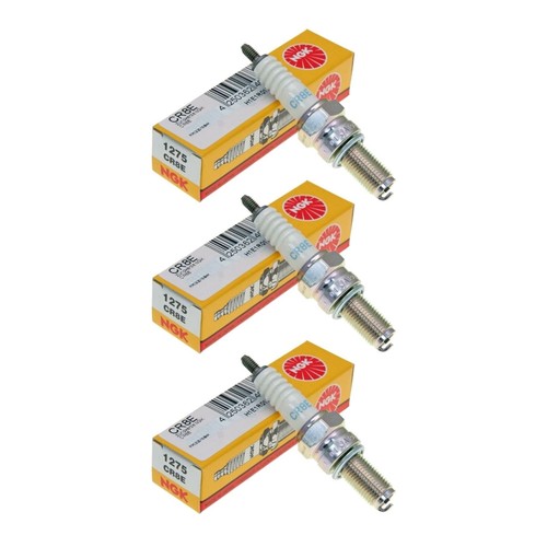 Genuine NGK CR8E 1275 Spark Plugs Pack of 3 Suzuki VL 125 LC Intruder ...