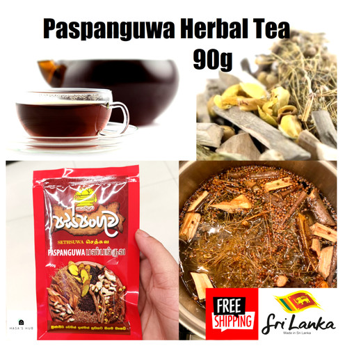 Paspanguwa Herbal Drink Natural Tea Cold Cough Ayurveda Enriched Ceylon ...