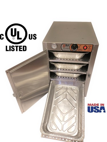 HeatMax 162224 Party Catering Full Size Tray Electric Hot Box Food ...