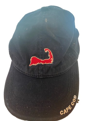 Cape Cod Massachusetts Black Adjustable Strapback Baseball Cap | eBay