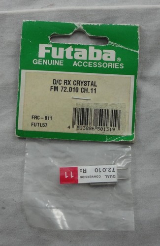 Futaba 72Mhz FM Dual Conversion CH11 Receiver Crystal Channel 11 72 ...