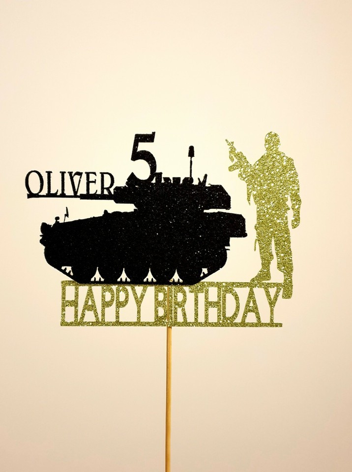 Las mejores ofertas en Decoraciones para Pastel Torta militar Picks | eBay