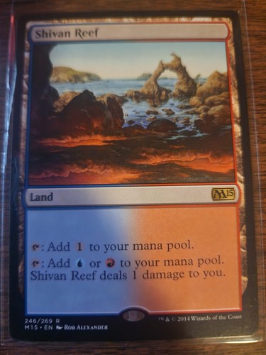 MTG [1×] Shivan Reef - Normal LP - Magic 2015 | eBay