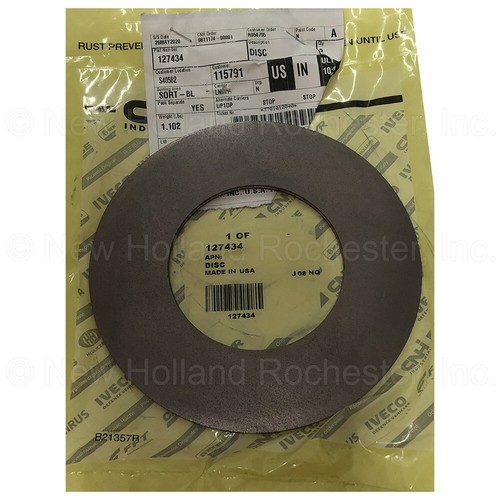 New Holland Disc Part # 127434 | eBay