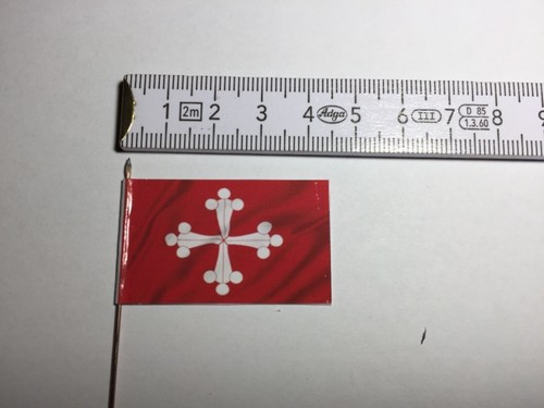 423) 25mm 28mm Medieval Renaissance Italian War Pisa Flag Banner No.1 ...