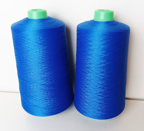 Coats Boston Blue Bonded Nylon Sewing Thread Cones TEX35 Lot of 2 ...