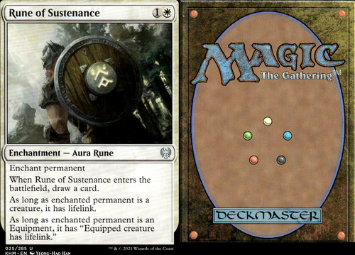 Magic the Gathering -MTG-Rune of Sustenance | eBay