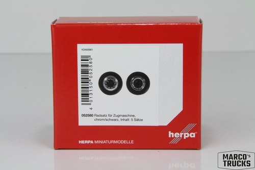 Herpa wheel sets Twin steering tyre tractorn chrome/black 052580 /HN134 | eBay