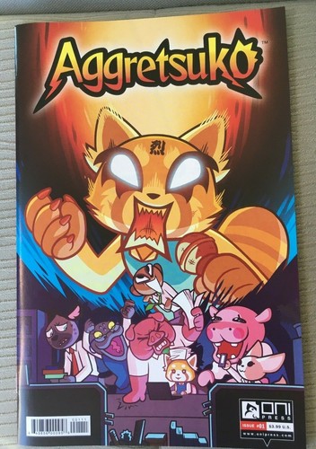 Aggretsuko #1 CJ Cannon Cover Oni Press | eBay