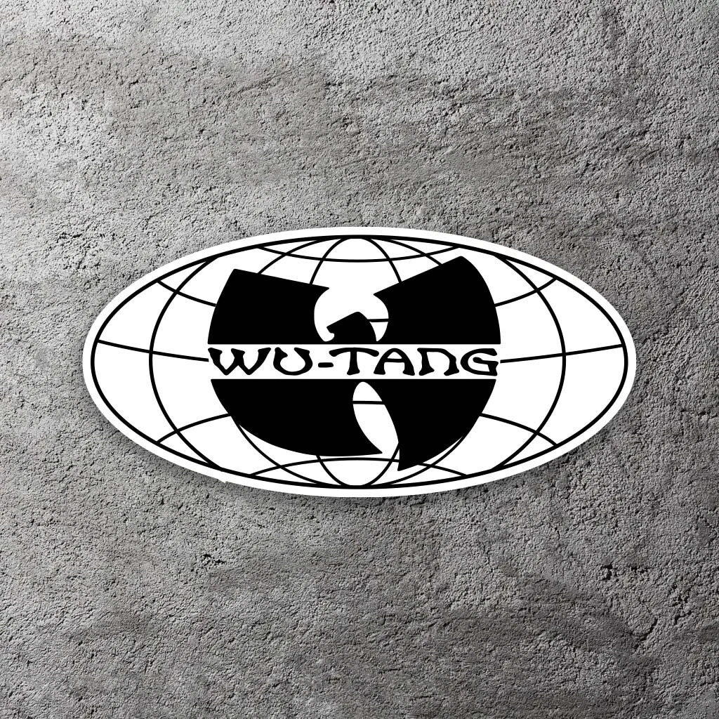 Símbolo Del Clan Wu Tang En Negro Y Amarillo