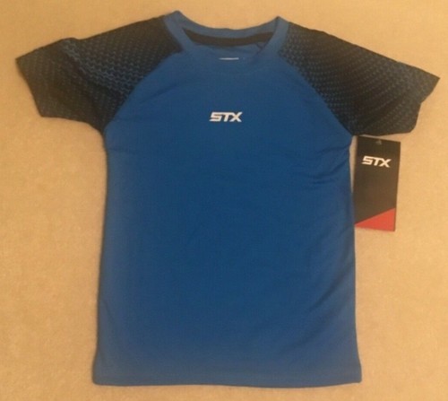 NEW STX Performance T Shirt Kids Boys Blue Size 4 NEW NWT Q107 | eBay