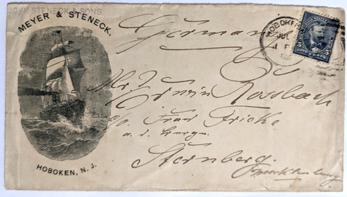 Meyer & Steneck:Sellers of Steamship Tickets/Hoboken, NJ--Sternberg, DE ...