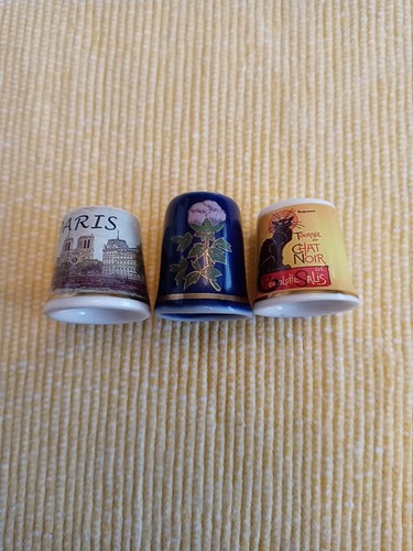 Collectable Porceline Set Of Souvenir Thumbles | eBay