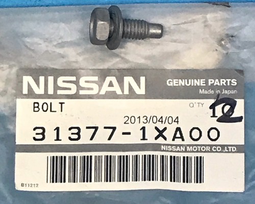 11026-01m02 Nissan 10pcs Genuine Oil Drain Plug Washer Gaskets OEM ...