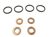 Injector seal rings+o-ring+bolts Audi VW 3.0tdi 059130519B WHT000884 ...