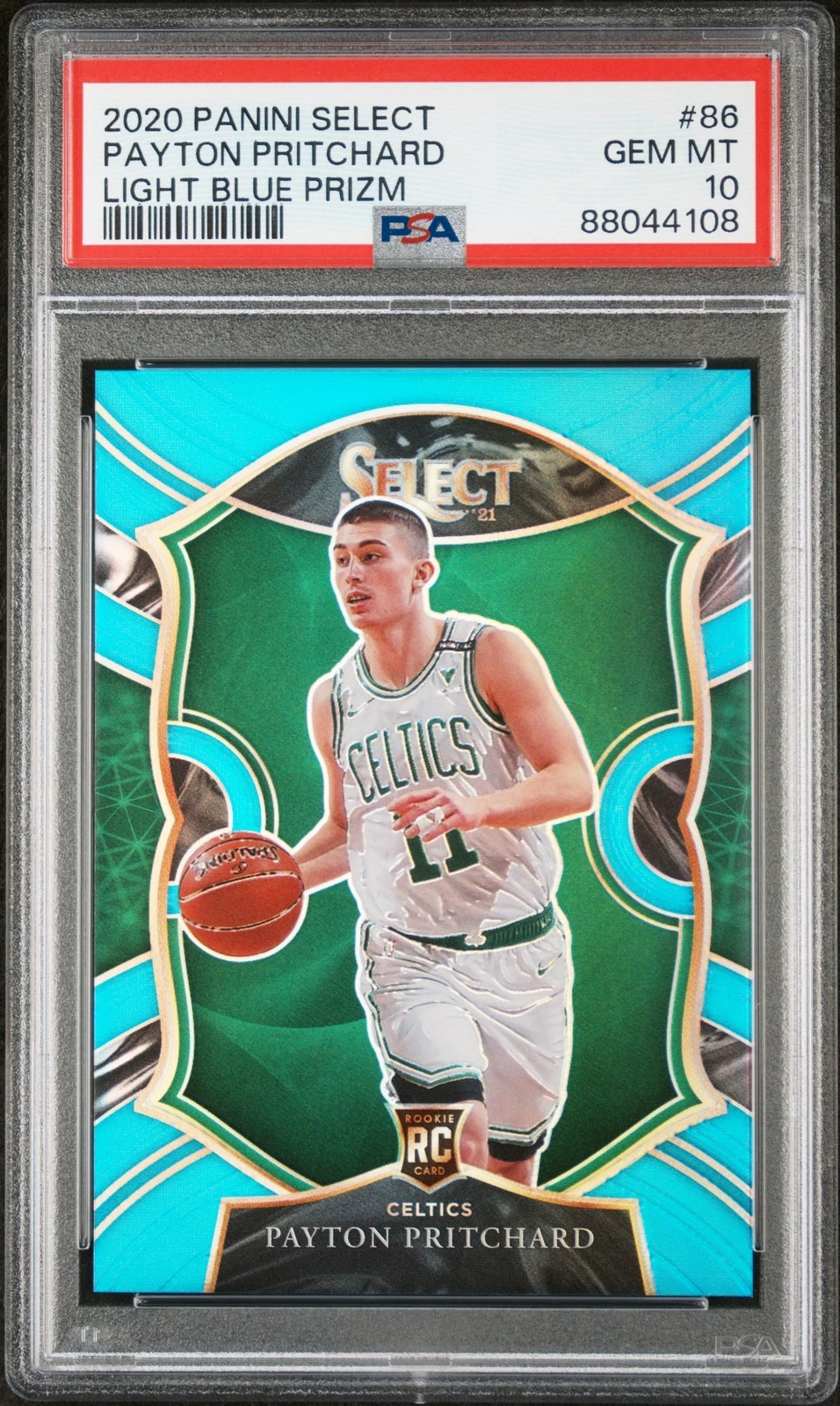 Payton Pritchard 2020 Select #86 Concourse Light Blue /299 Price Guide ...