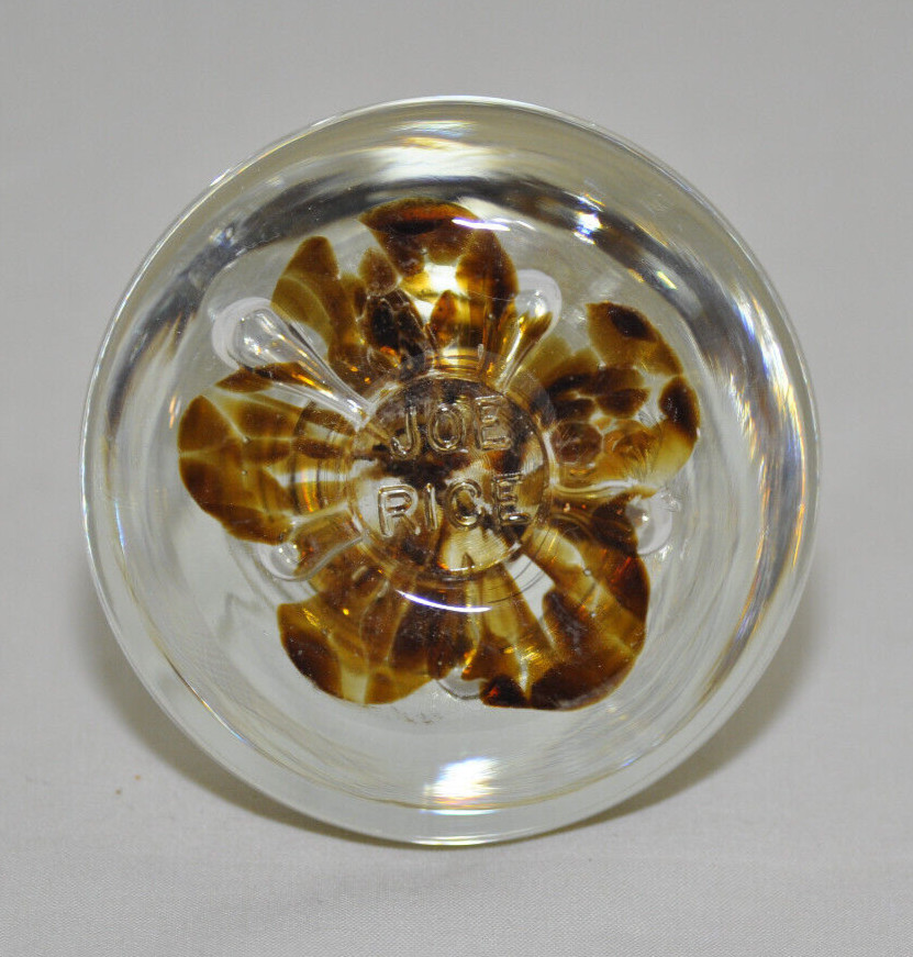 joe rice glass paperweights products for sale | eBay
